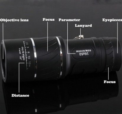 16 x 52 Dual Focus Telescope – FOR-USTORE